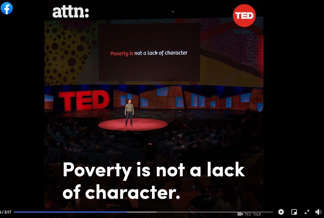 Poverty is not a lack of character: - The Restorative Community Coalition